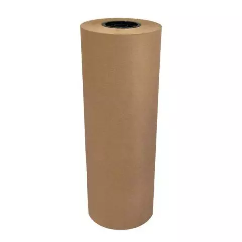 brown paper roll
