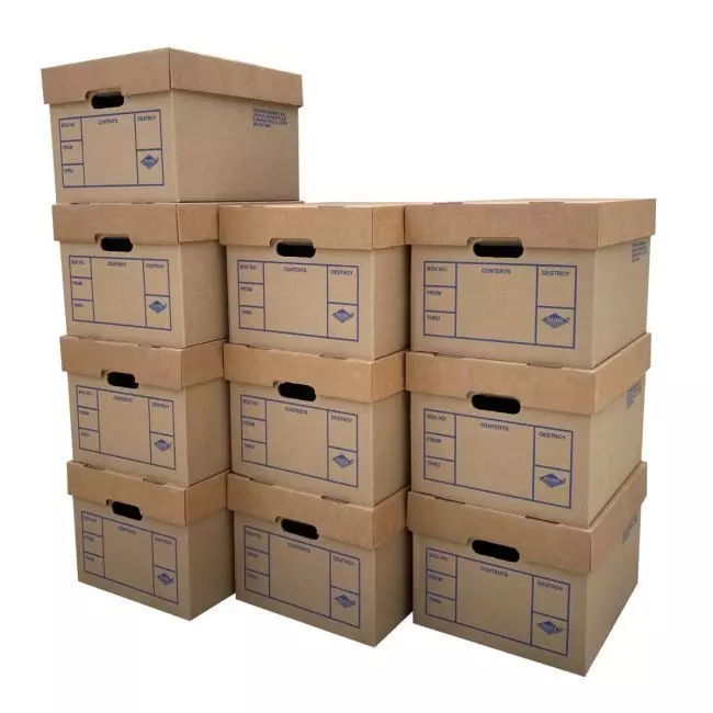 Use File Boxes To Organize Your Office