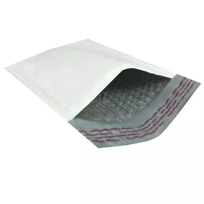 Poly Bubble Mailer 5"X10" #00 - Pack of 50