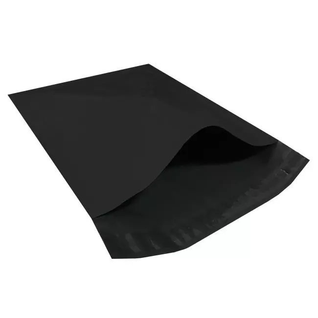 Black Colored Poly Mailers 10" x 13" pack of 100