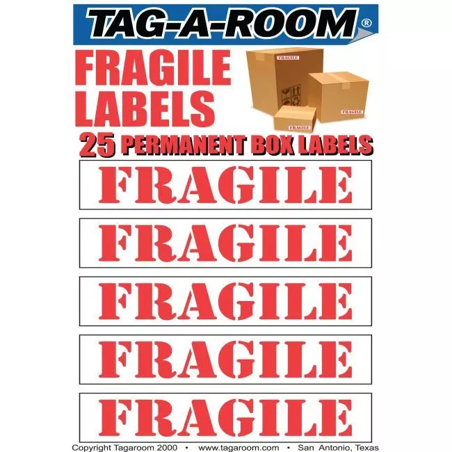 Fragile Labels For Moving Boxes