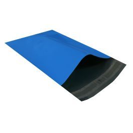 Blue Colored Poly Mailers 6" x 9" Pack of 100
