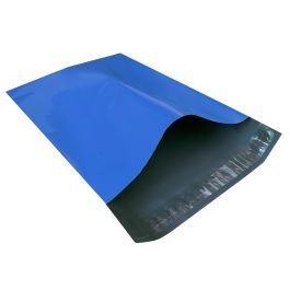 BLUE COLORED POLY MAILERS (9" x 12" PACK OF 1000)